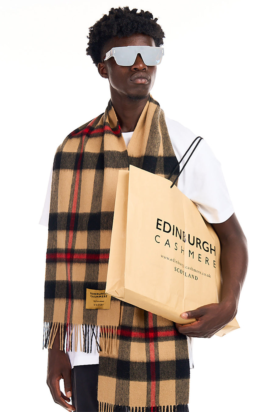 Shop Premium Lambswool Scarves - Authentic Scottish Designer Cashmere ...
