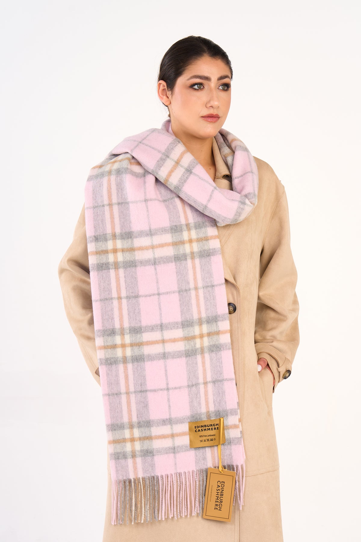 Luxury Scarf Oversized EC Check Exclusive Iconic Design – Edinburgh ...